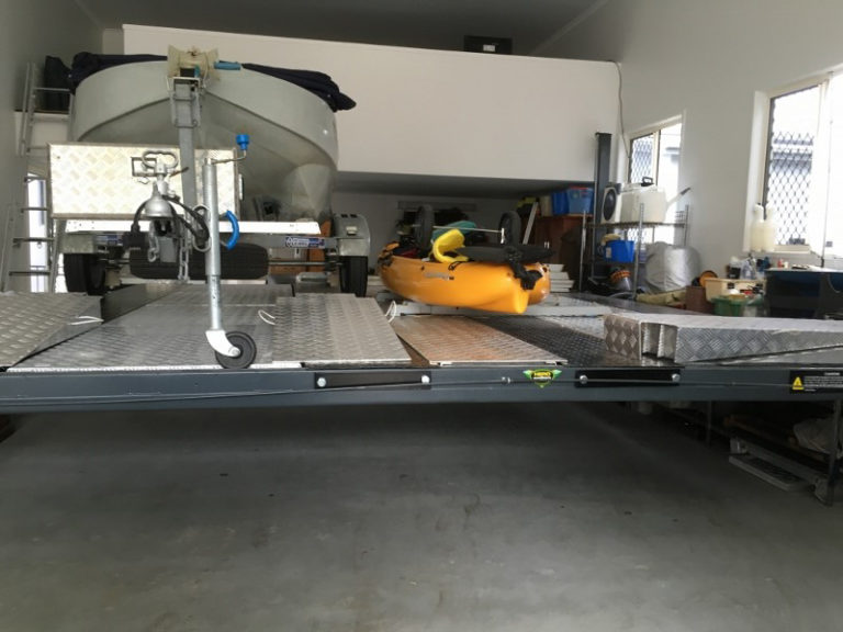 Side-By-Side Parker Portable 4 Post Hoist | Hero Hoists QLD